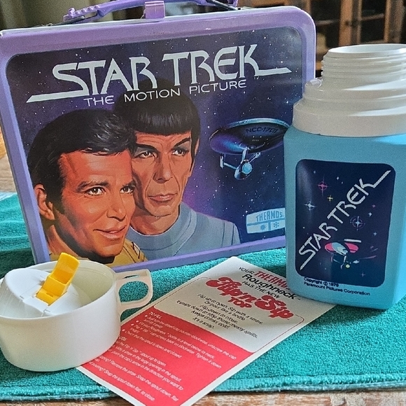 Thermos | Other | Vintage 979 Star Trek The Motion Picture Lunchbox ...